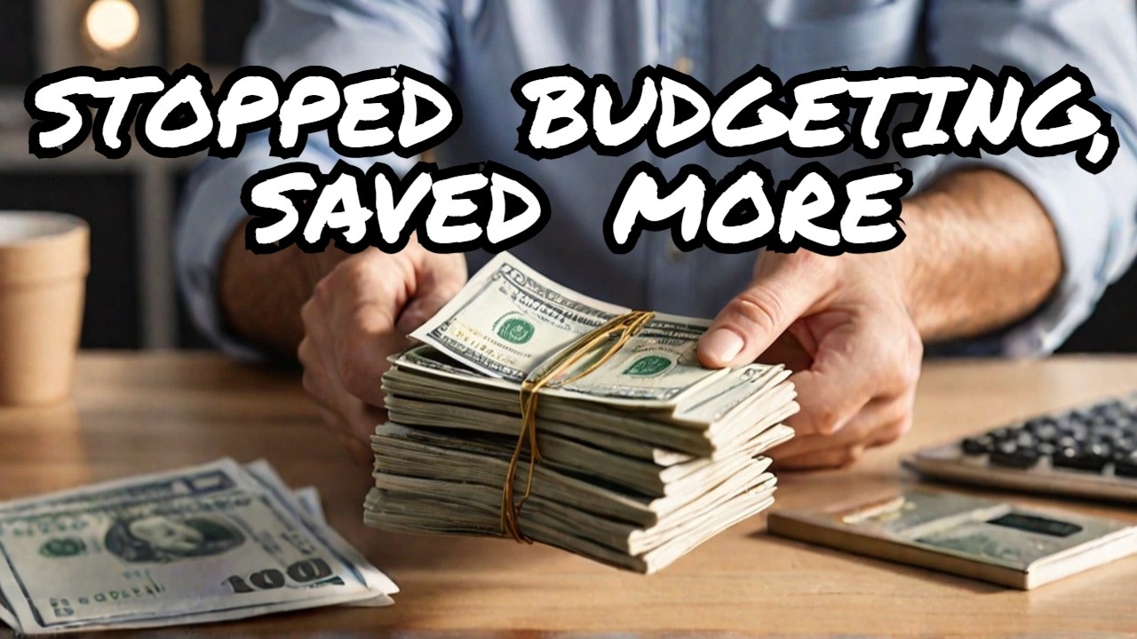 Why I Stopped Budgeting—and Saved More Money Anyway - YouTube