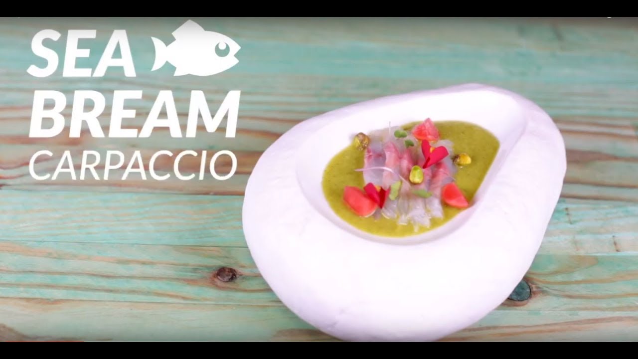 Sea Bream carpaccio - YouTube
