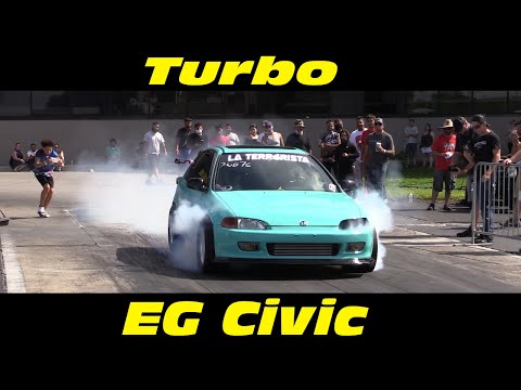 10 Second Turbo EG Honda Civic Import Face Off
