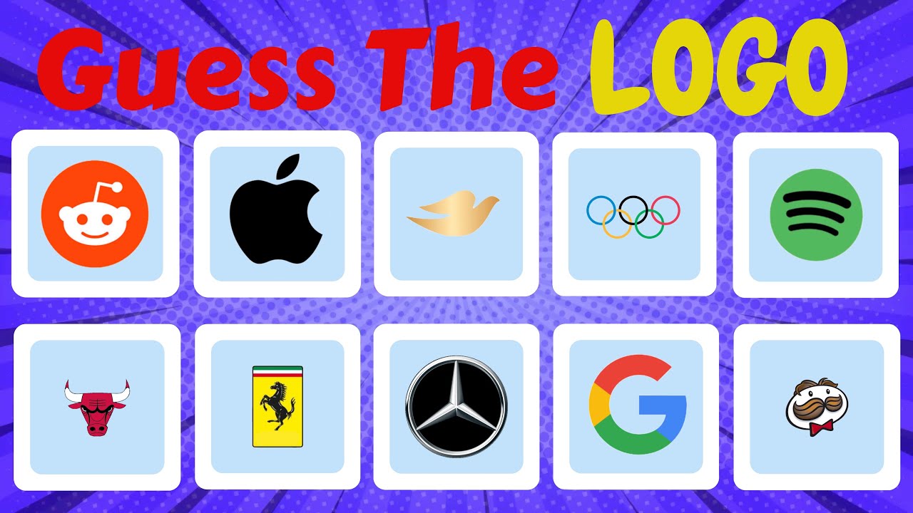GUESS THE LOGO | Part one | try to guess 30 logos with just 5 seconds ...