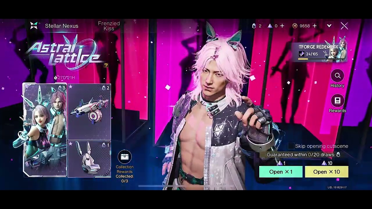 Once Human - I use 4k crystgin for astral nexus loot crate outfit - YouTube