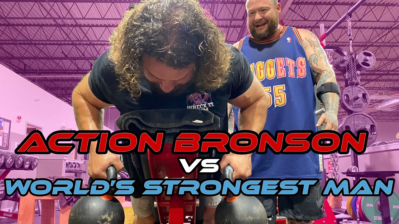 World's Strongest Man Does Action Bronson Work Out. HOW HARD CAN IT BE ...