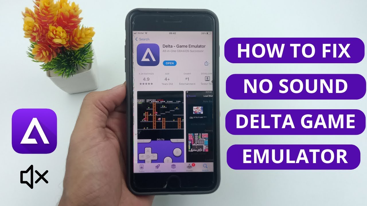 How to Fix No Sound On Delta Emulator in iPhone - FIXED - YouTube