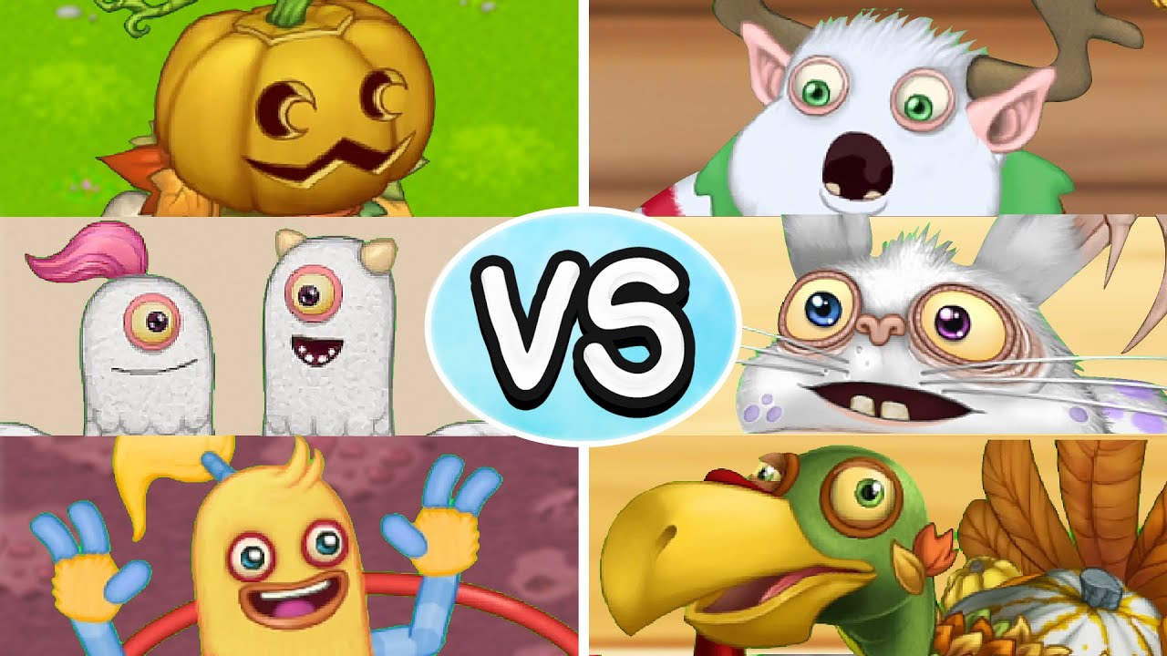 Seasonal Shanty Vs Original Sounds - All Core Seasonals (My Singing ...