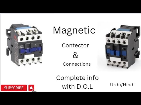 what is Magnetic Contactor and Its connection and D.O.L circuit.Online ...