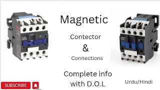 what is Magnetic Contactor and Its connection and D.O.L... | Doovi