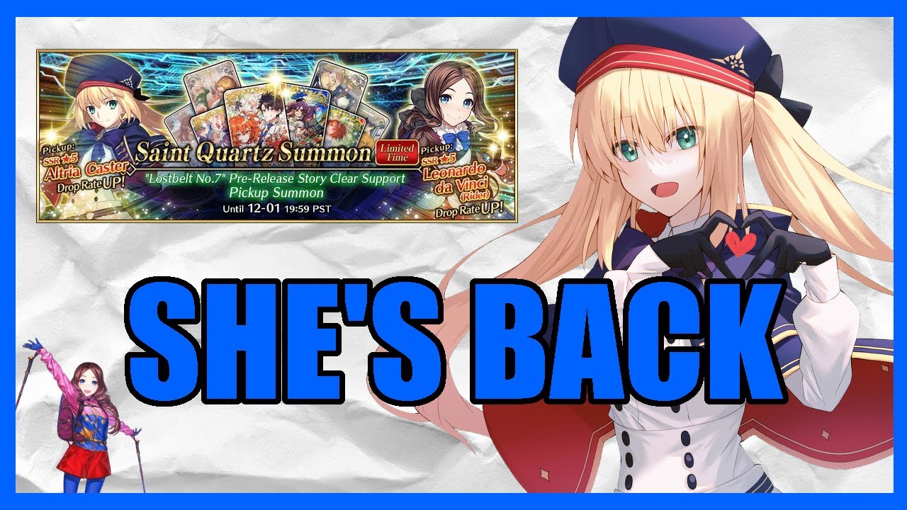 Castoria is Back (Fate/Grand Order) - YouTube