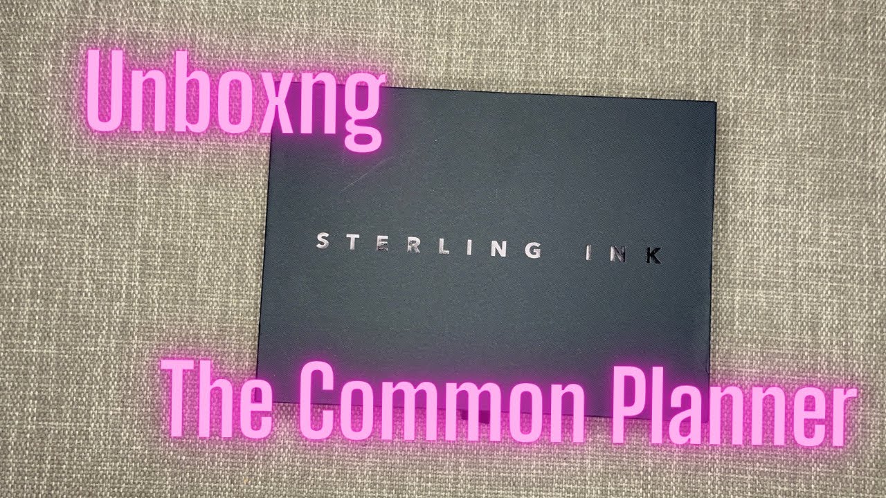 unboxing-sterling-ink-b6-common-planner-full-year-youtube