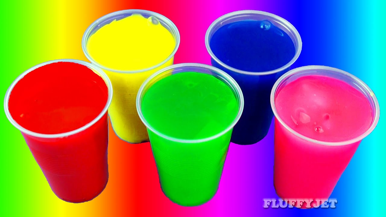Learn Colours for Children with Slime Toy Fun Learning Kids Toddlers ...