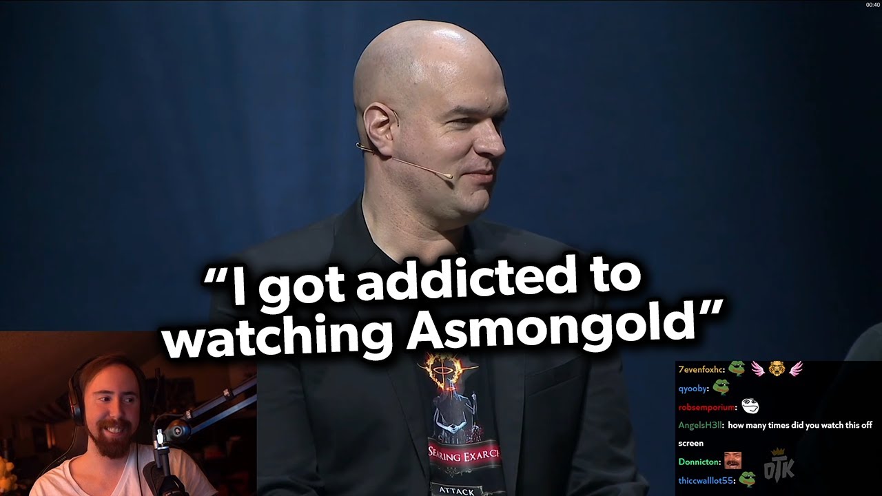 Path of Exile 2 Lead Chris Wilson got Addicted to watching Asmongold ...
