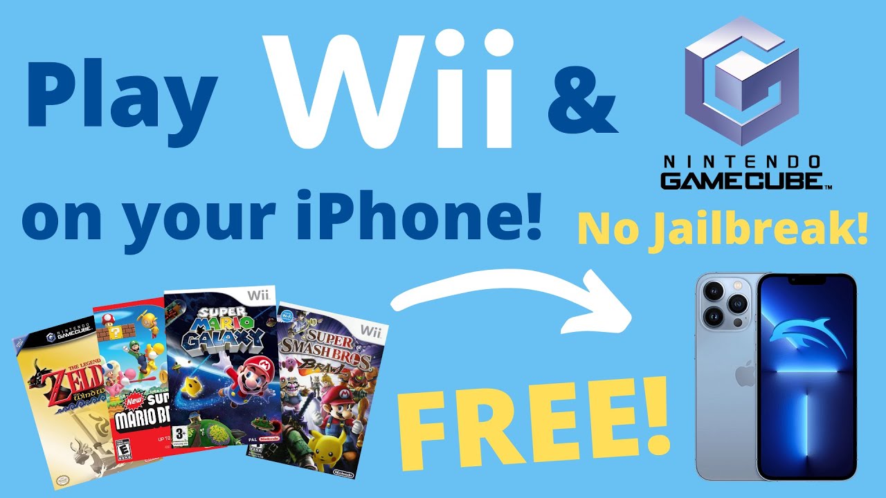 How to Play Wii & GameCube games on iOS | DolphiniOS | No Jailbreak ...
