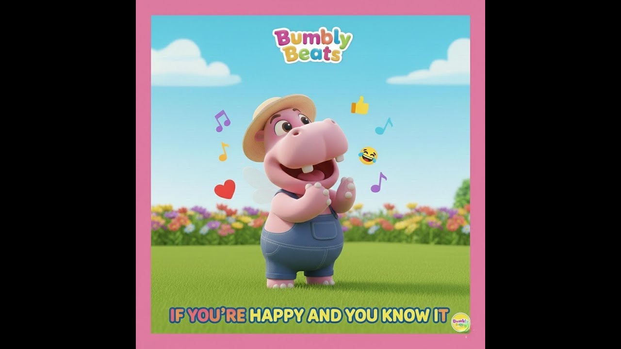 If You're Happy and You Know It | High Energy Action Song for Kids ...