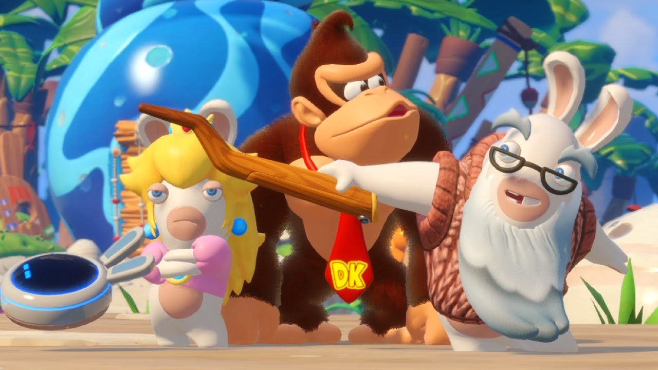 Mario + Rabbids Donkey Kong Adventure - 100% Walkthrough Part 1 ...