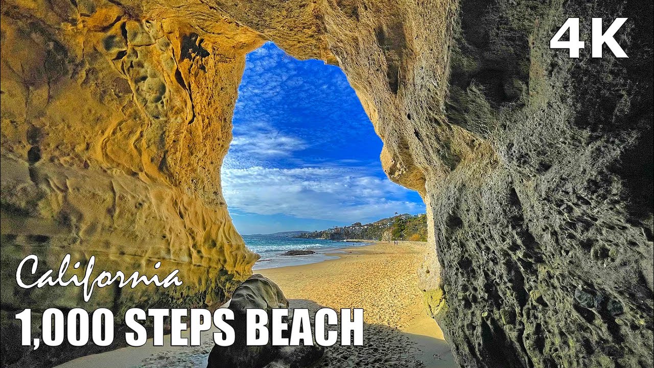 1,000 Steps Beach in Laguna Beach, Orange County California USA - Walk ...