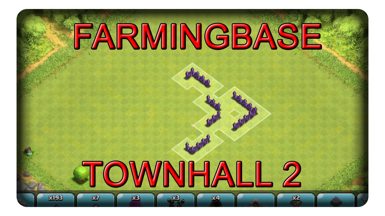 Farmingbase TH2 | Clash of Clans | CoC - YouTube