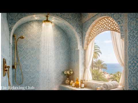 🚿 ARAB SHOWER – 1 Hour of Warm Water & Ocean Relaxation | The Relaxing Club