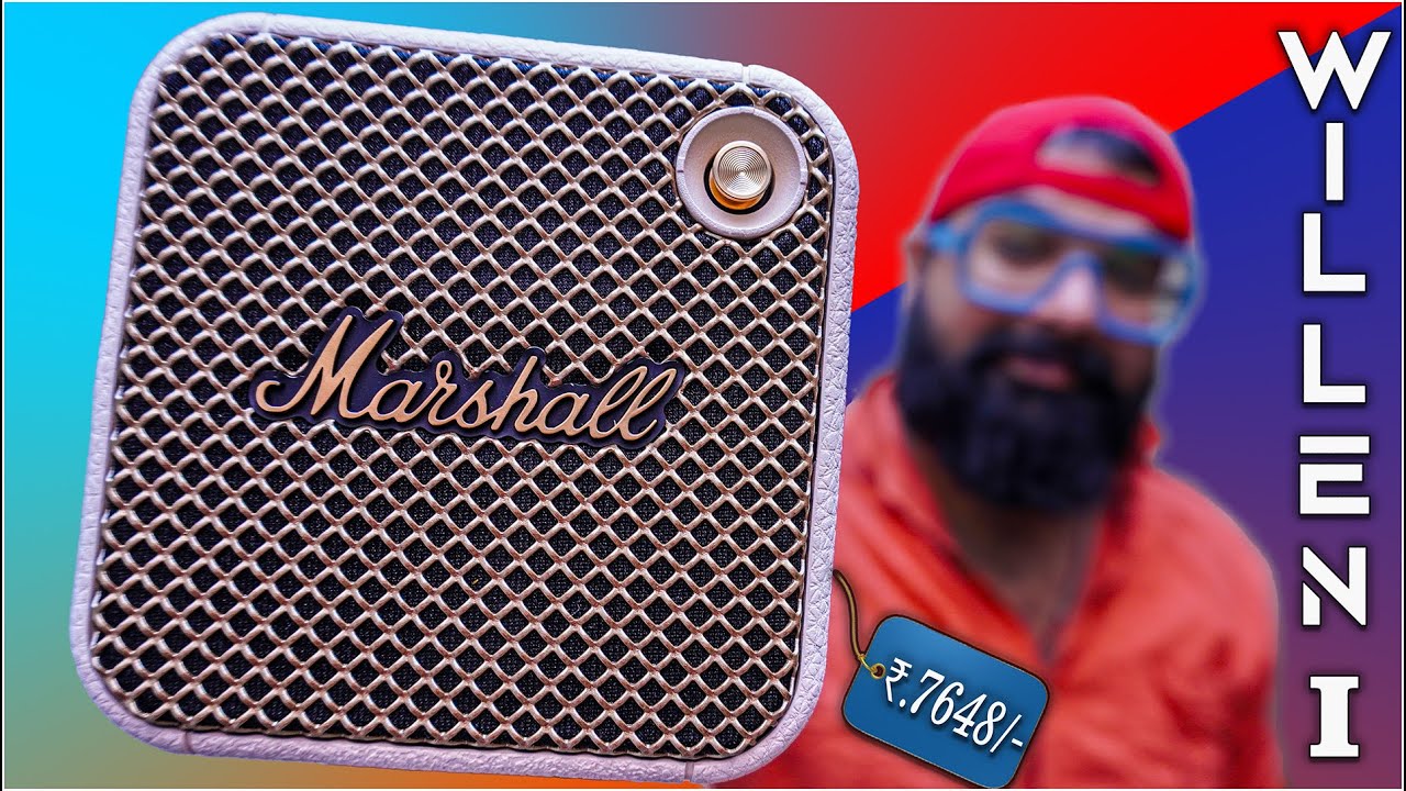 Marshall Willen review unboxing | Marshall willen 1 portable bluetooth ...