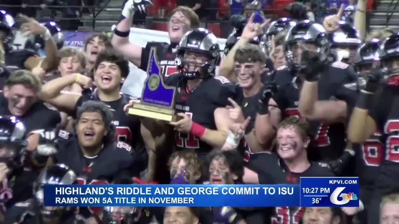 Highland's Jackson Riddle and Colton George Commit to Idaho State ...