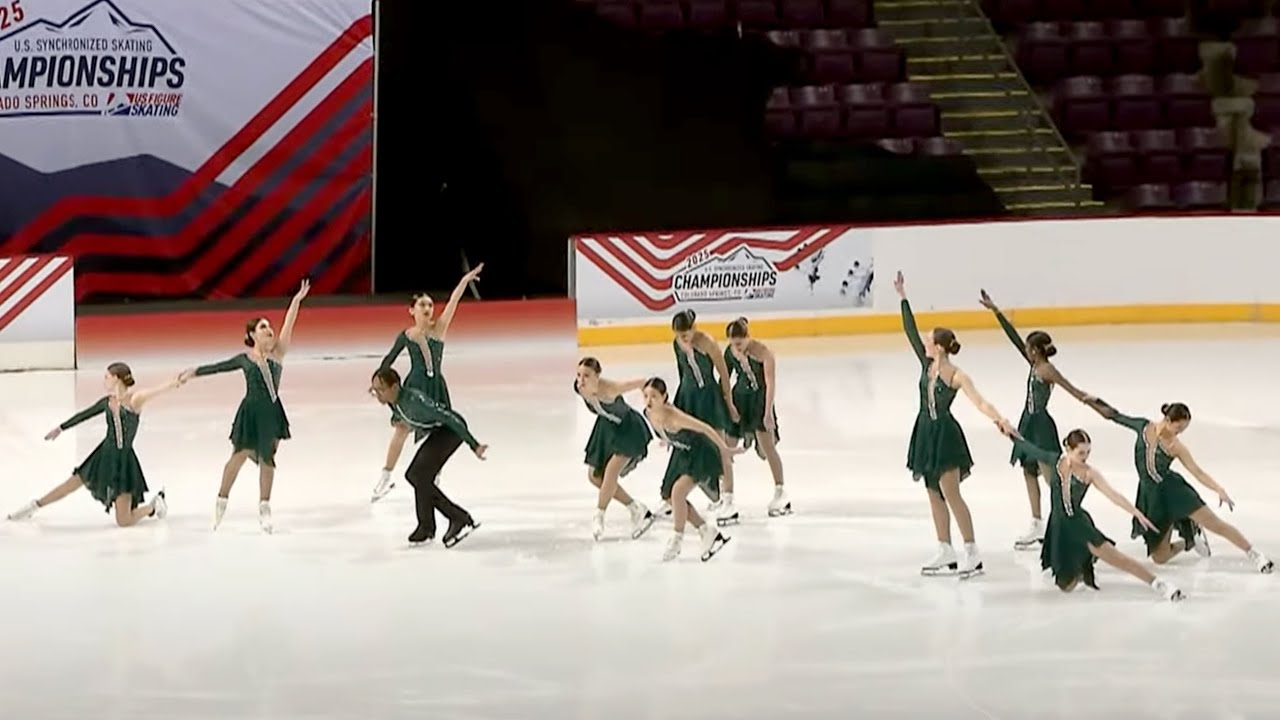 Team Excel | Intermediate Free Skate | 2025 U.S. Synchronized Skating ...