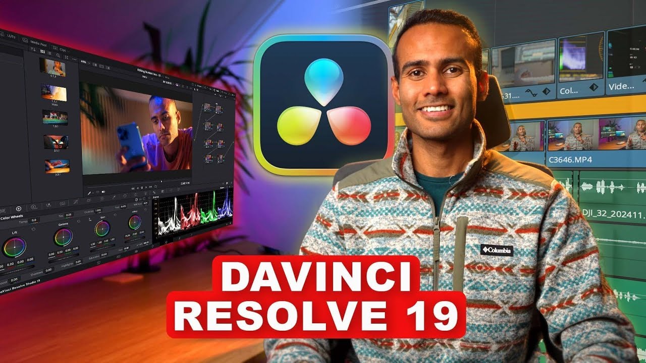 How to use Film Grain Effect in DaVinci Resolve Studio - YouTube
