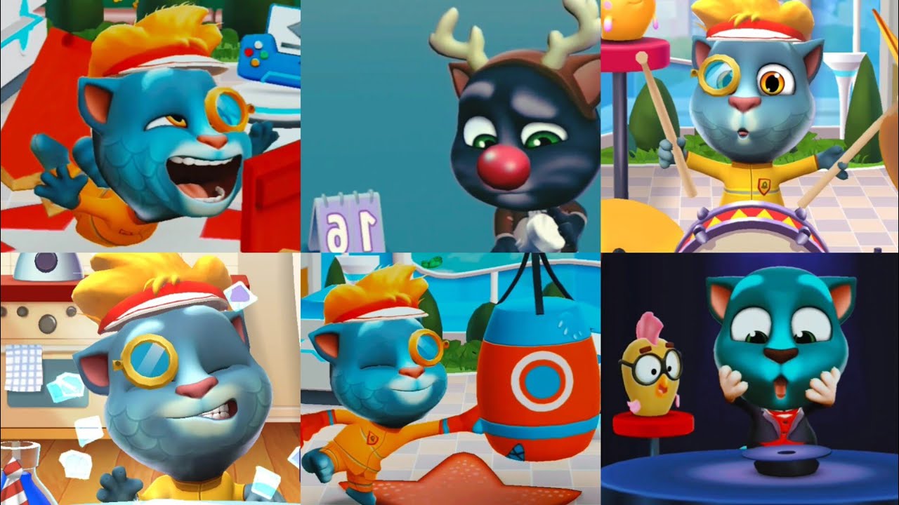 MY Talking Tom 2 All Things are broken 💥💔 amazing editing 😁 - YouTube