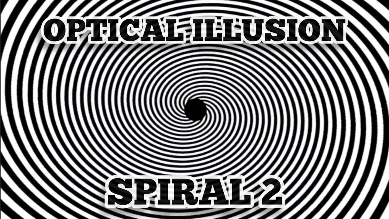 SPIRAL 2. An optical illusion. DECEPTION OF VISION. - YouTube