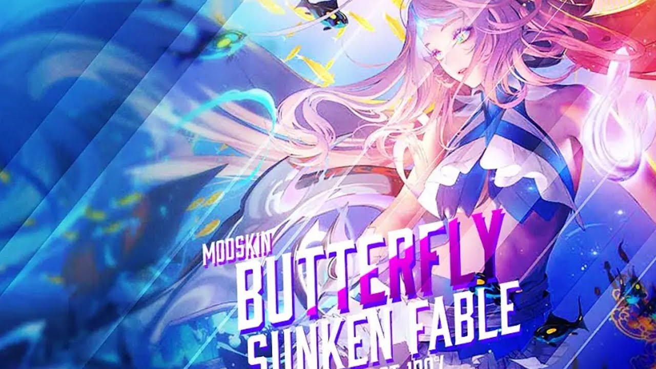 แจกมอด Mod Skin Butterfly Sunken Fable 1.54.1 - YouTube