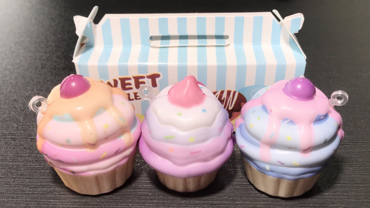 Mini cupcake squishy - YouTube