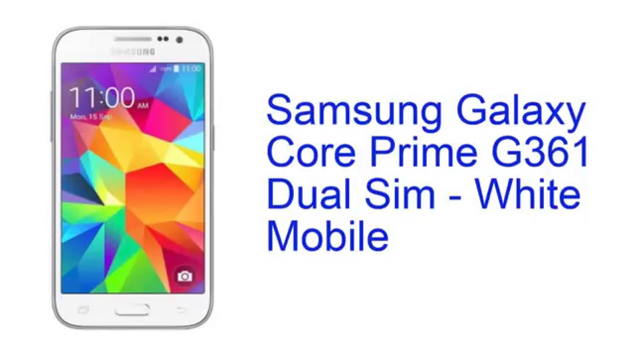 Samsung Galaxy Core Prime G361 Dual Sim - White Mobile Specification ...