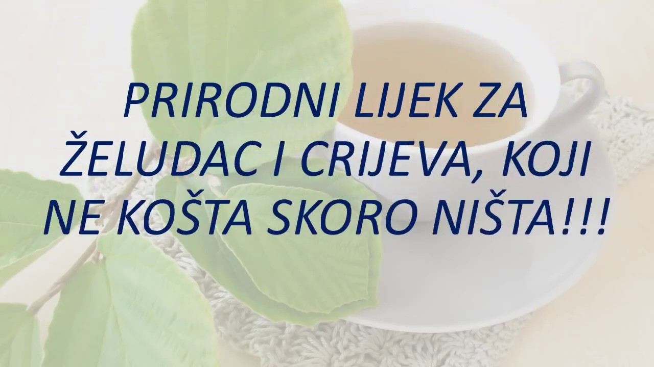 Prirodni lek za želudac i creva, koji ne košta skoro ništa! - YouTube