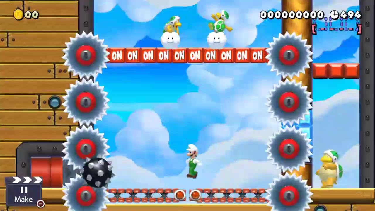 Super Mario Maker 2 Building A Level - YouTube