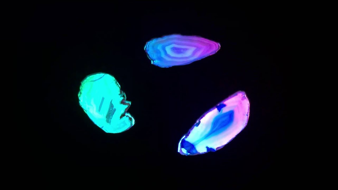 Agate light test - YouTube