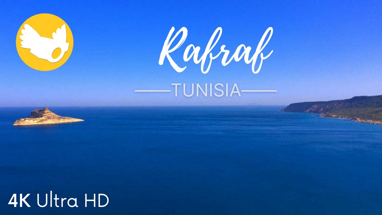 Discover The Beach of Rafraf Bizerte Tunisia from the air - YouTube