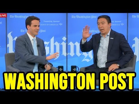 Andrew Yang's Washington Post Interview with Robert Costa | October ...