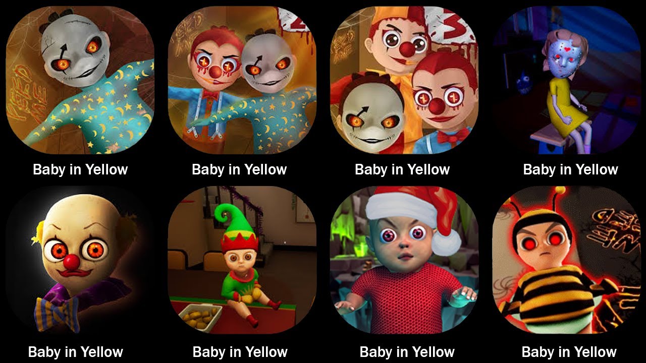 Baby In Yellow vs Baby In Yellow 2 vs Baby In Yellow 3 vs Baby In ...