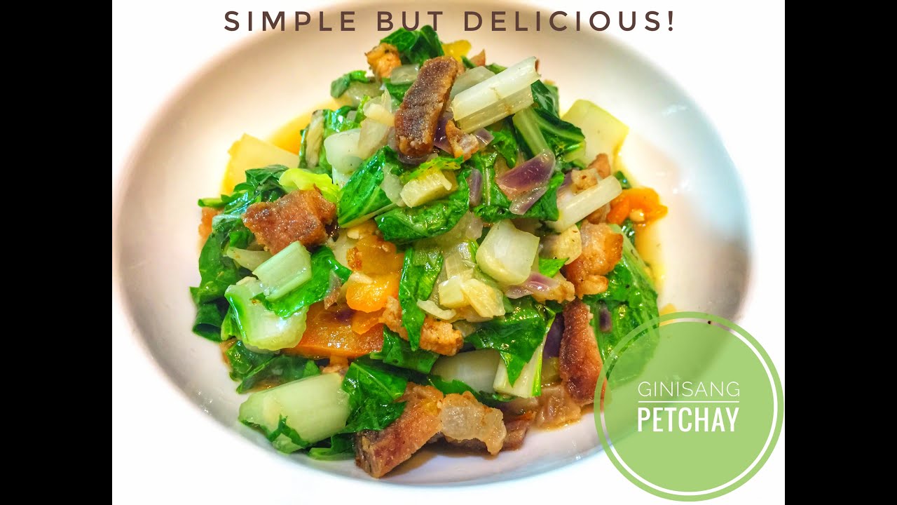GINISANG PETCHAY / PETSAY / PECHAY - YouTube