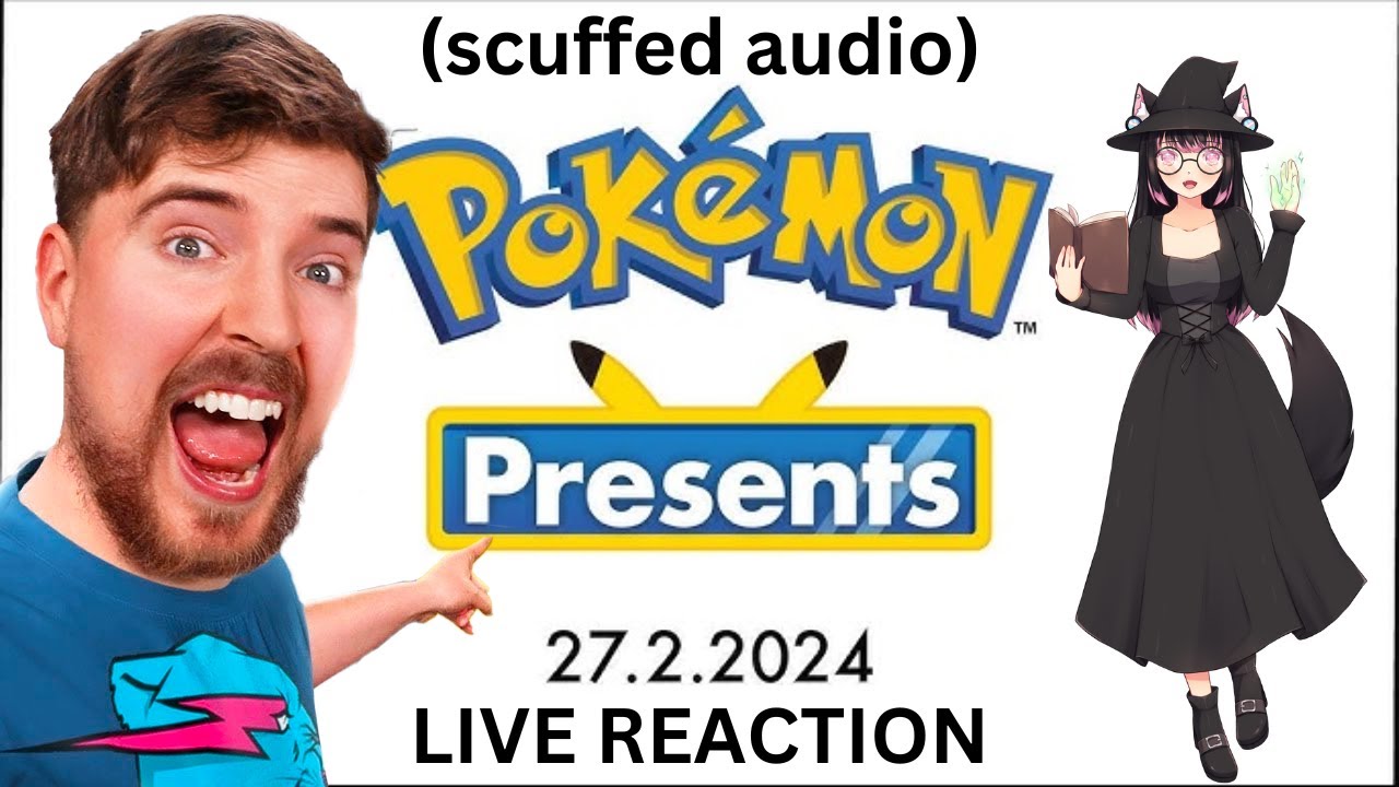 Pokemon Presents LIVE REACTION (incredibly scuffed audio) - YouTube