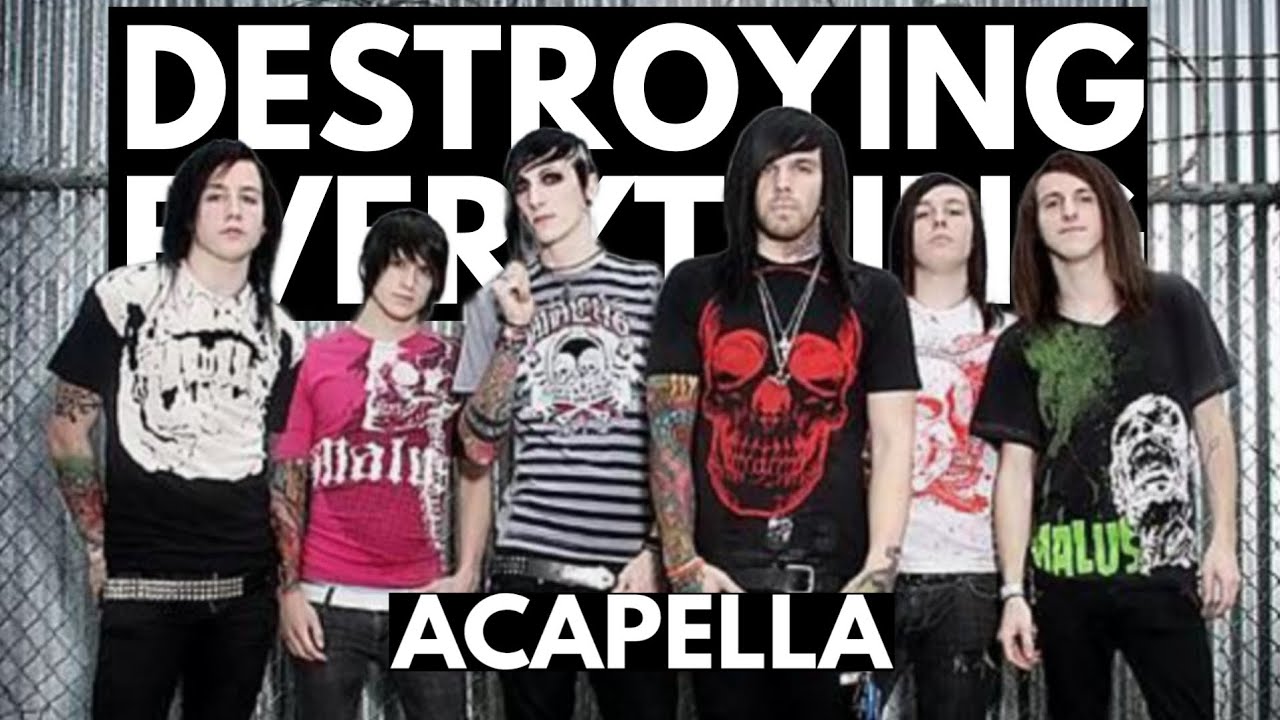 Motionless In White - Destroying Everything (Acapella) - YouTube