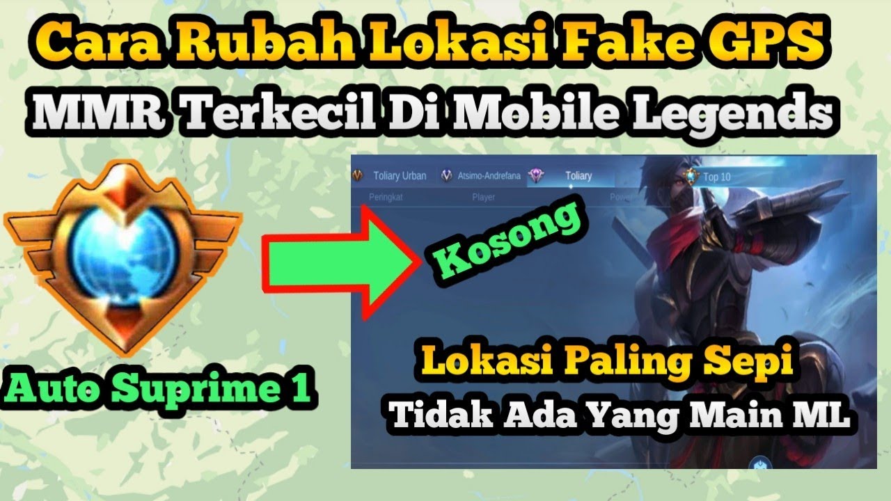 Cara Ganti Lokasi Palsu Fake Gps MMR Terkecil Mobile Legends Terbaru ...