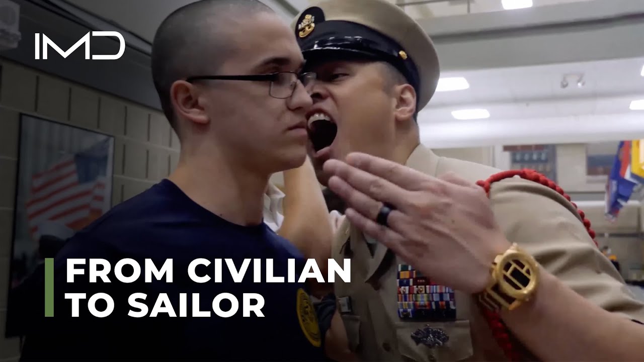Boot Camp : From Civilian to Sailor Transformation | U.S. Navy - YouTube