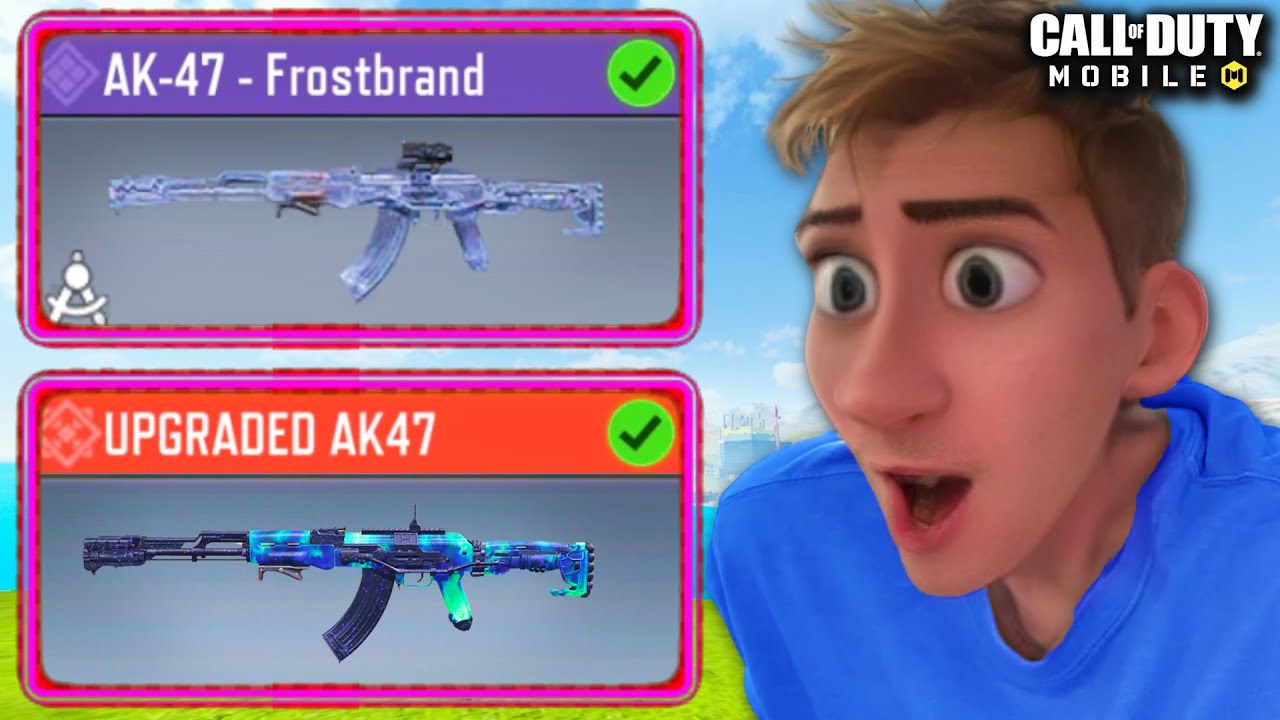 I UPGRADED THE AK47 FROSTBRAND 🤯 (COD MOBILE) - YouTube