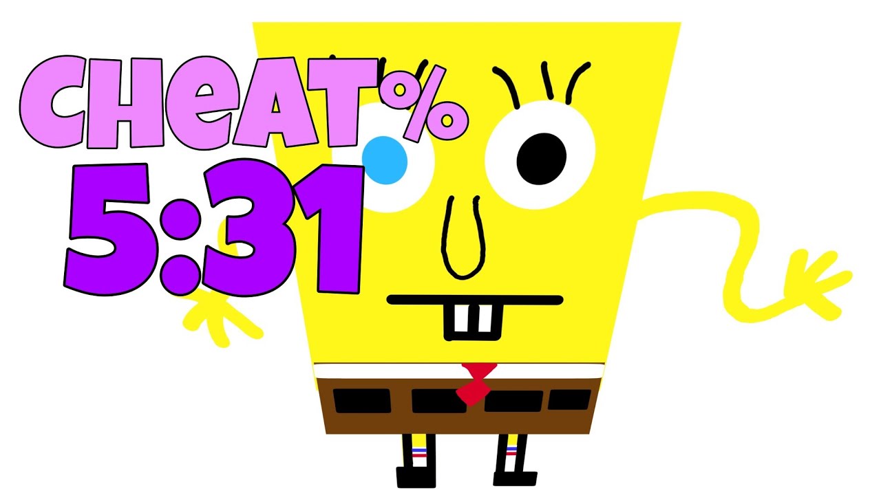 Cheat% in 5:31 - Spongebob's truth or square (Console) - YouTube