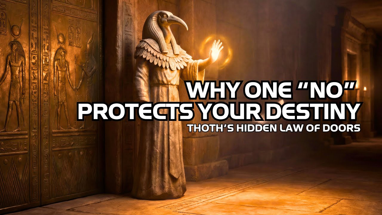 Thoth's Hidden Law of Doors: Why One "No"Protects Your Destiny - YouTube
