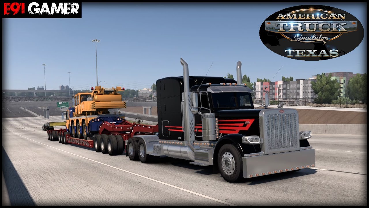 ATS: DLC Texas | Peterbilt 389X: Victoria - Galveston - YouTube