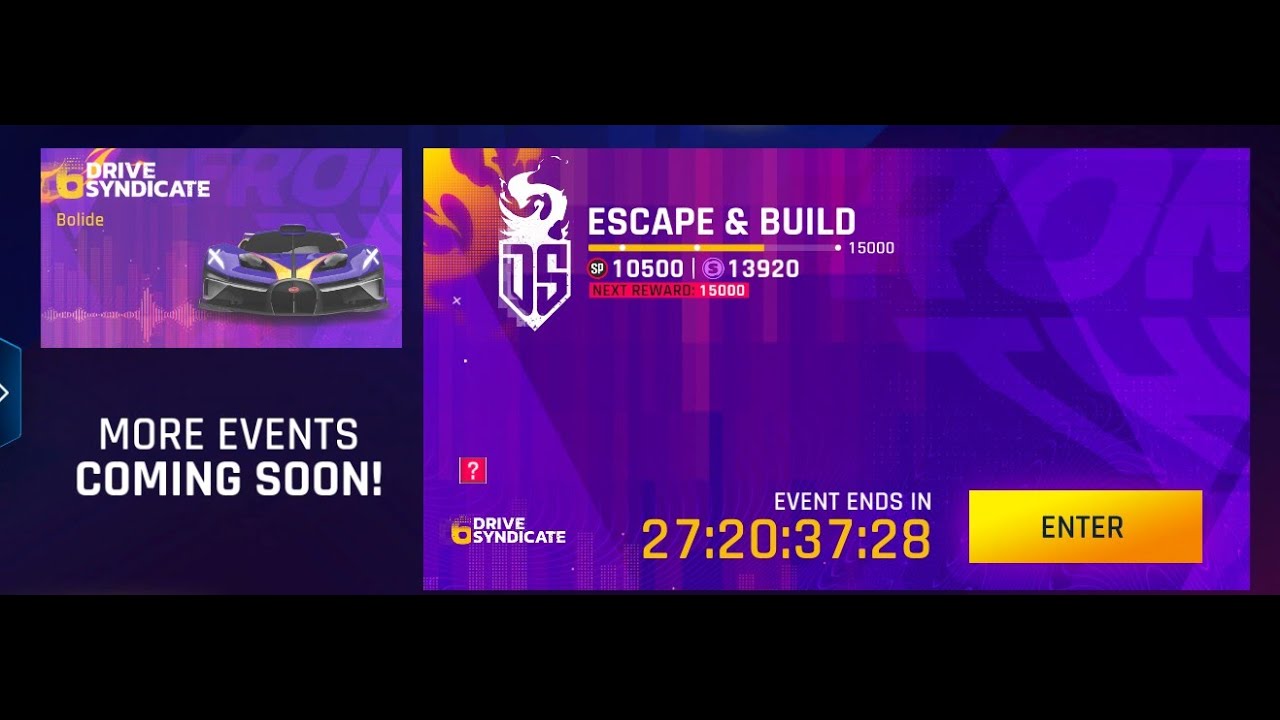 Asphalt 9 Drive Syndicate notes Tips FOR DS Drive EVENTS LIST # ...