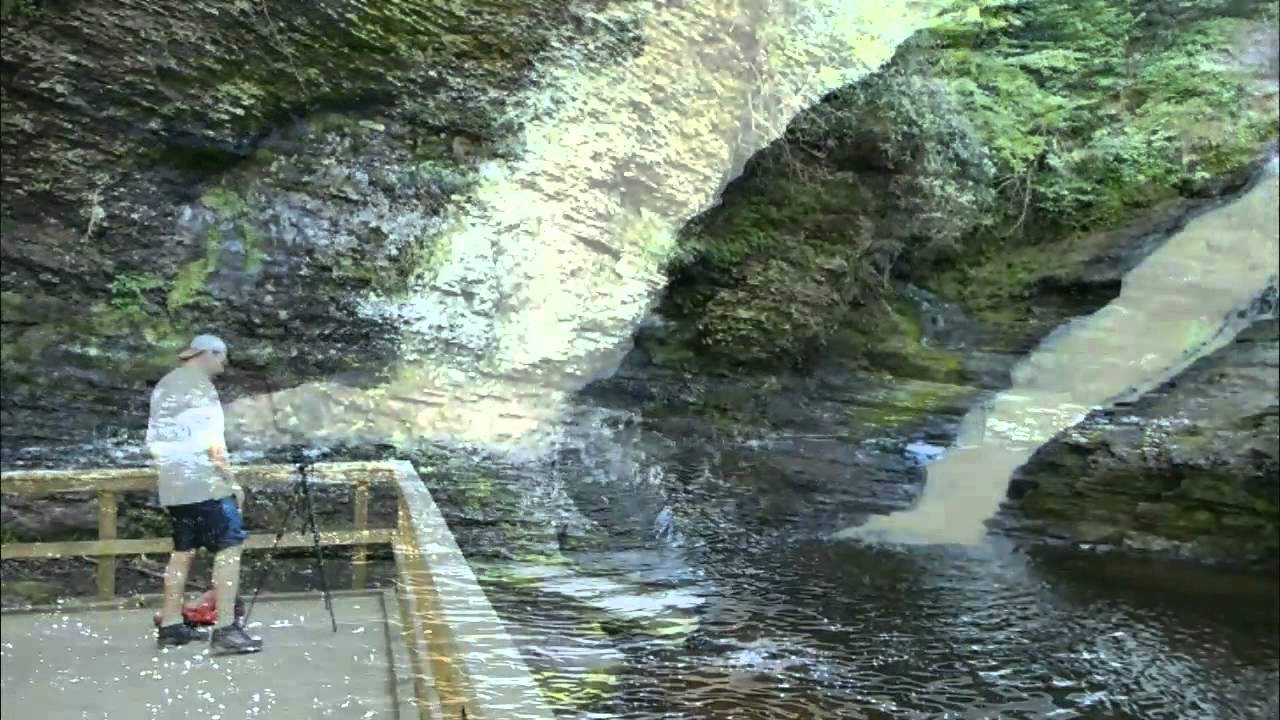 Dingmans Falls, PA's Second-Highest, Worth Exploring - YouTube