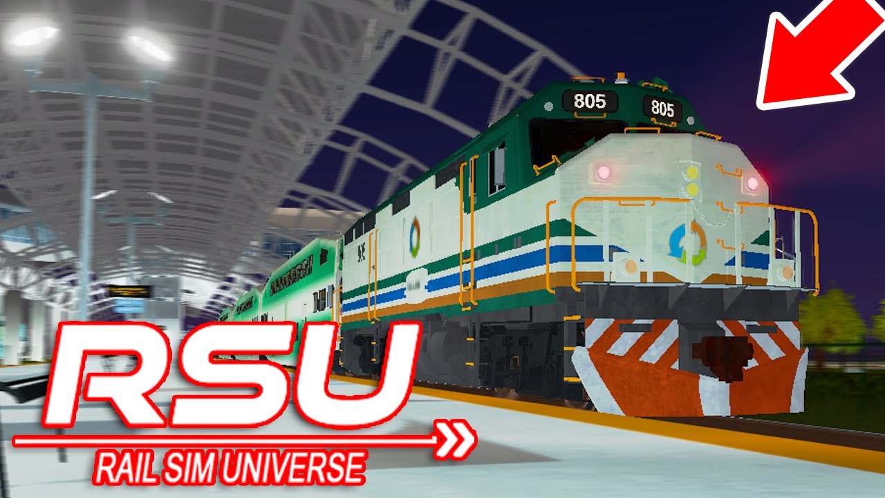 Railfanning at Miami Airport Station |Rail Sim Universe| [Roblox] Part ...