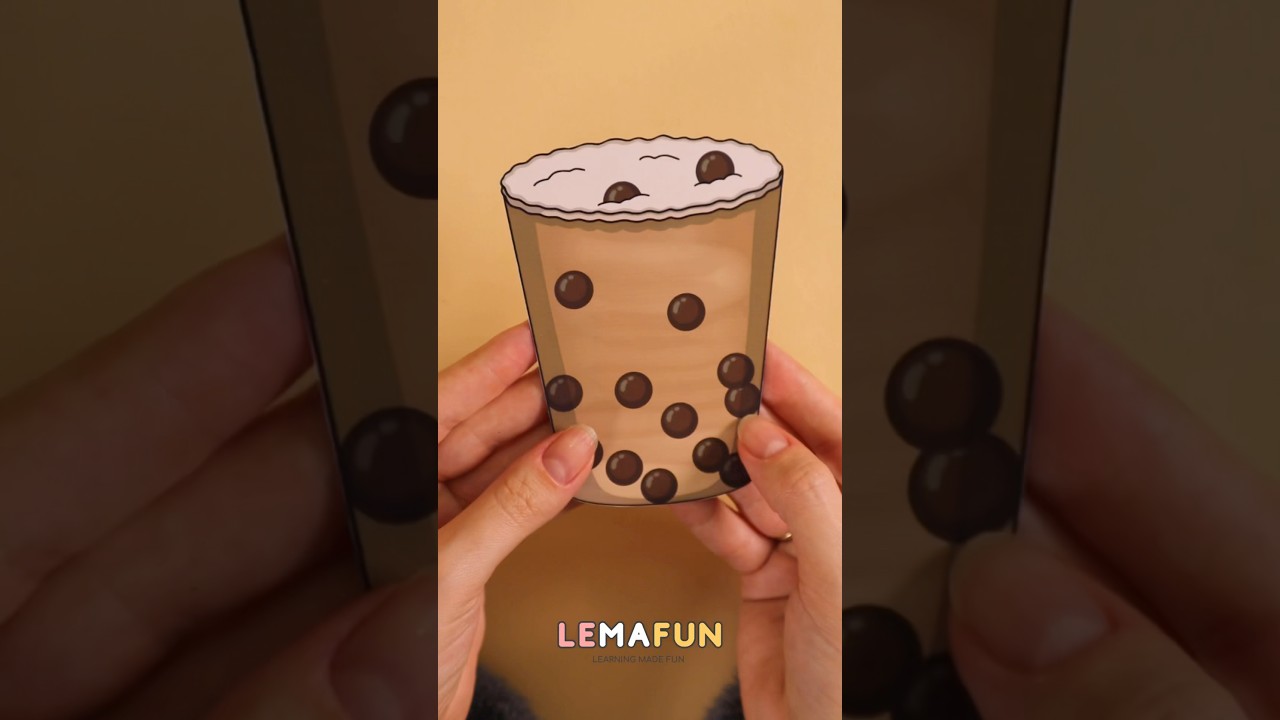 Printable Café Role-Play Set | DIY Pretend Play for Kids - YouTube