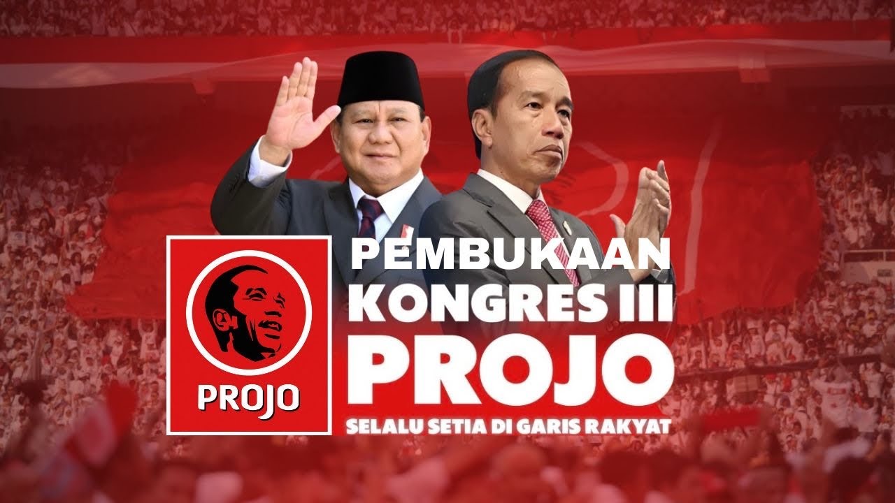 PEMBUKAAN KONGRES III PROJO - YouTube