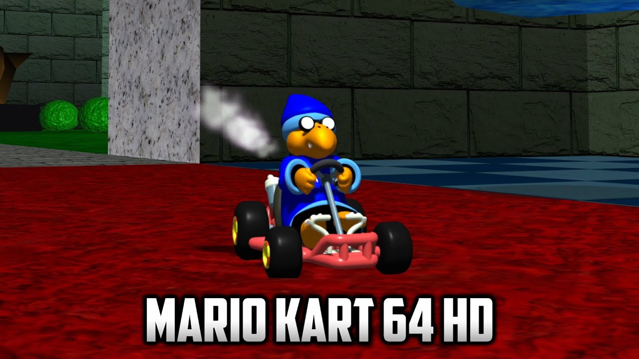 ⭐ Mario Kart 64 - HD Texture pack - Kamek - YouTube